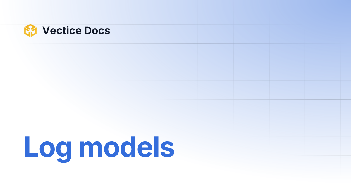 Log models | Vectice Docs